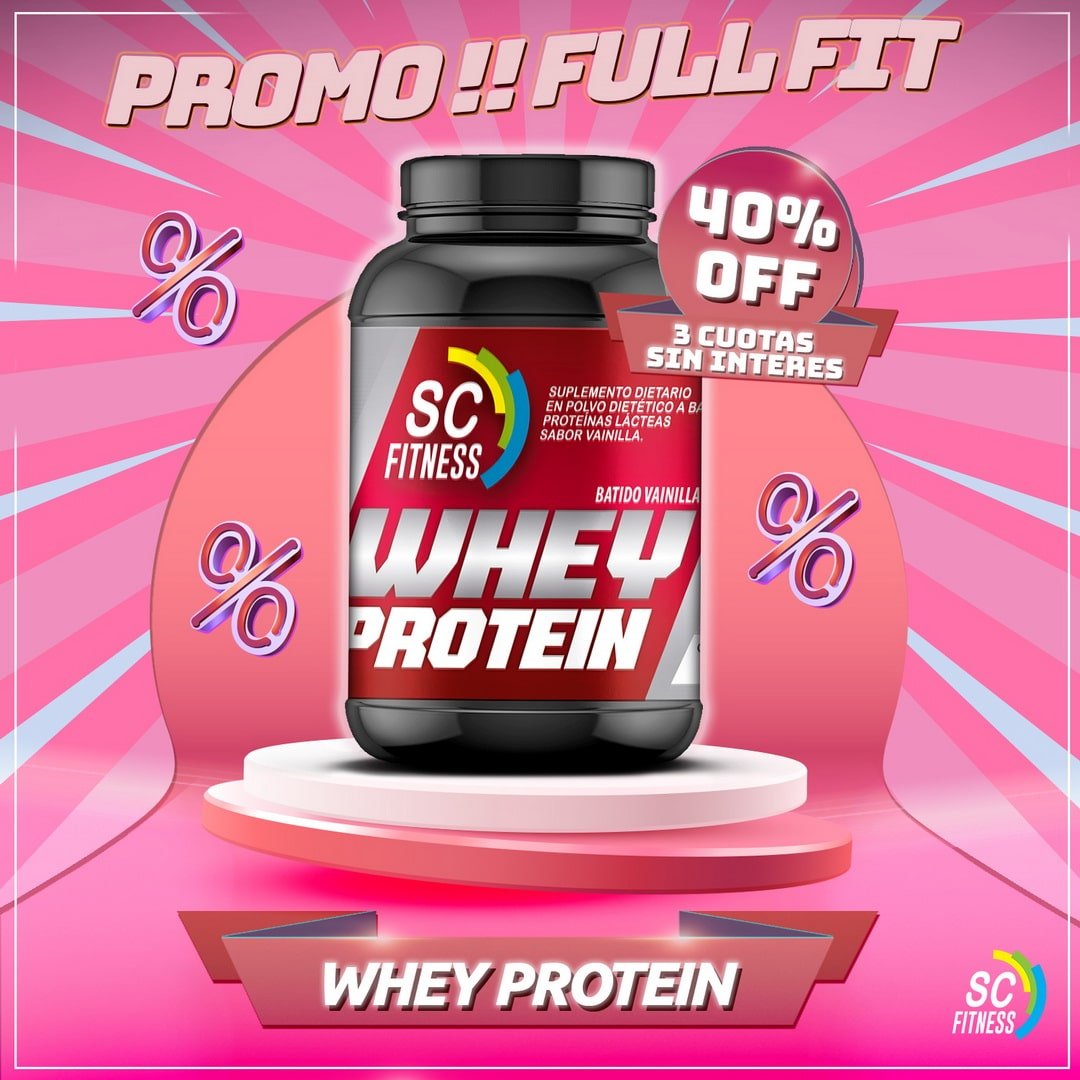 WHEY PROTEIN DULCE DE LECHE – SC Fitness