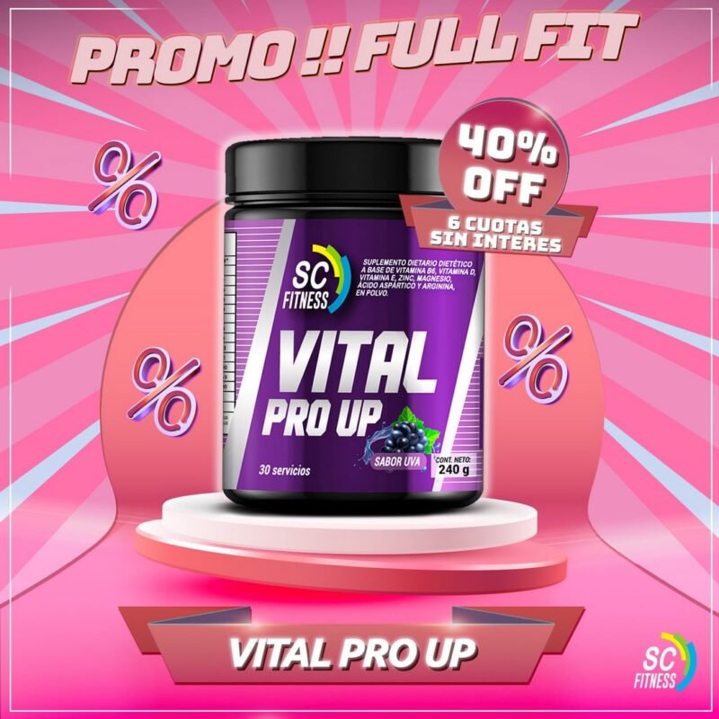 VITAL PRO UP – Pro hormonal – SC Fitness